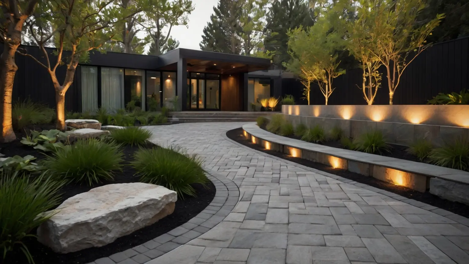 13 Amazing Front Yard Paver Ideas For Your Home